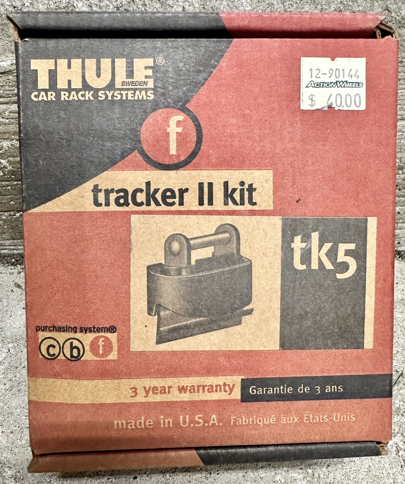 Thule Adaptor Kit for 430 Tracker Foot Tk5 for sale online | eBay