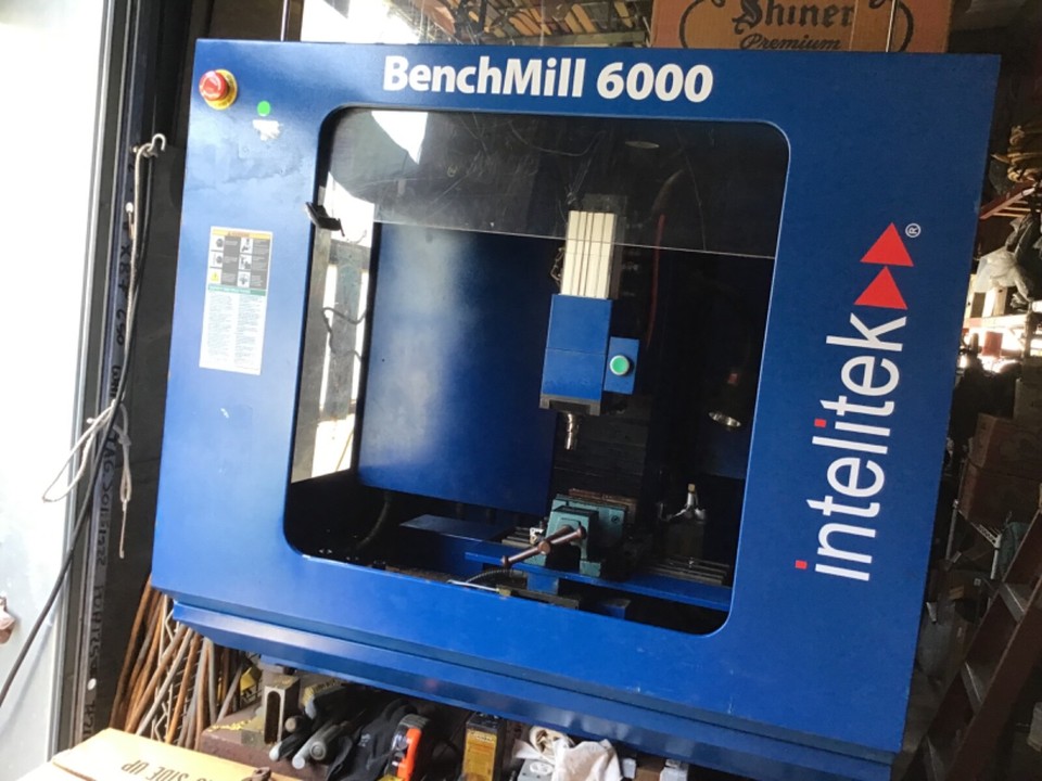 Intelitek bench mill 6000 CNC 115 volt clean used Houston Austin ...