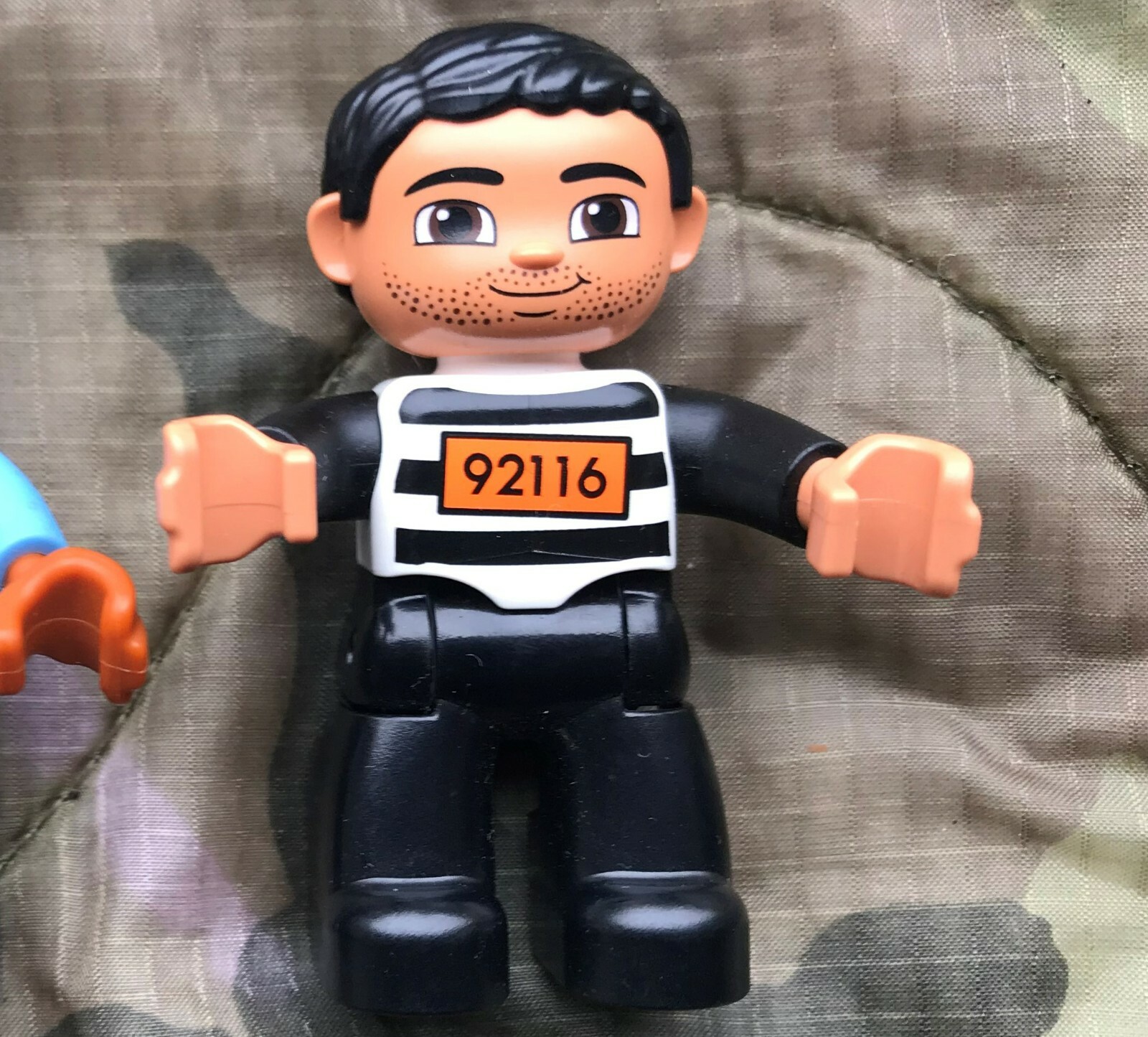 LEGO DUPLO PRISONER ACTION FIGURE INMATE | eBay