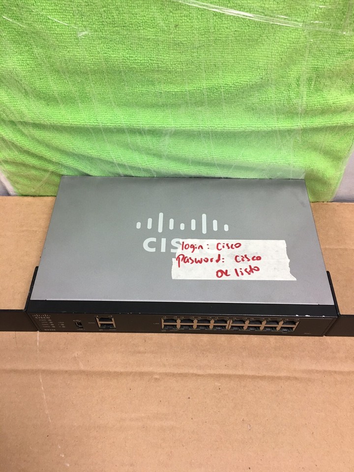 Cisco RV345 1000Mbps Dual WAN Gigabit VPN 16 Port Router (RV345-K9 V02 ...