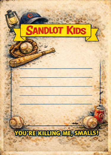 TIMMY TIMMONS THE SANDLOT KIDS ### BUY 5 GET 1 FREE ### or 30% OFF 12 ...