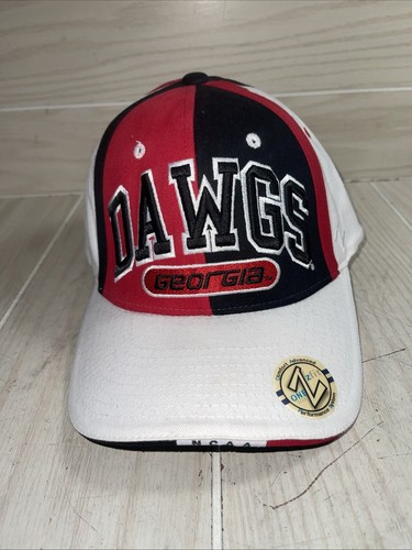 Vintage Zephyr Georgia Bulldogs Cap Fitted M/L Script Hat NWT NOS | eBay