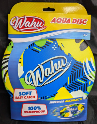 Wahu - Aqua Disc - 100% Waterproof Disc Soft Easy Catch Pool Frisbee ...