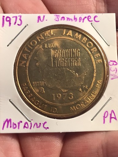 1973 BSA Medal - National Jamboree - Moraine, Pennsylvania | eBay