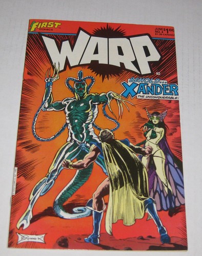 Warp (1983) #4 First Comics in perfette condizioni/nm 9.0 | eBay