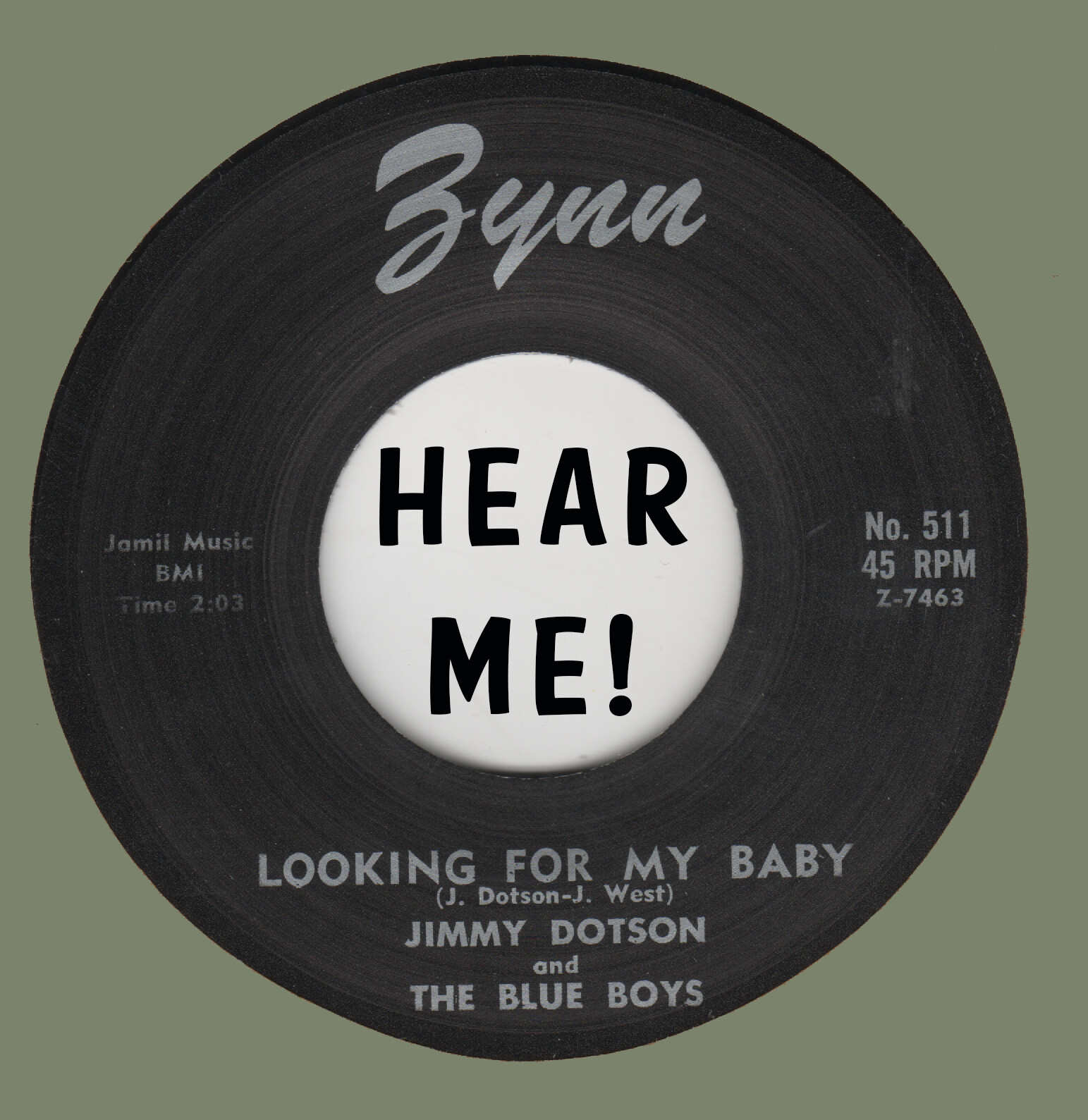 R&B REPO: ZYNN 511– JIMMY DOTSON – LOOKING FOR MY BABY / I WANA KNOW | eBay