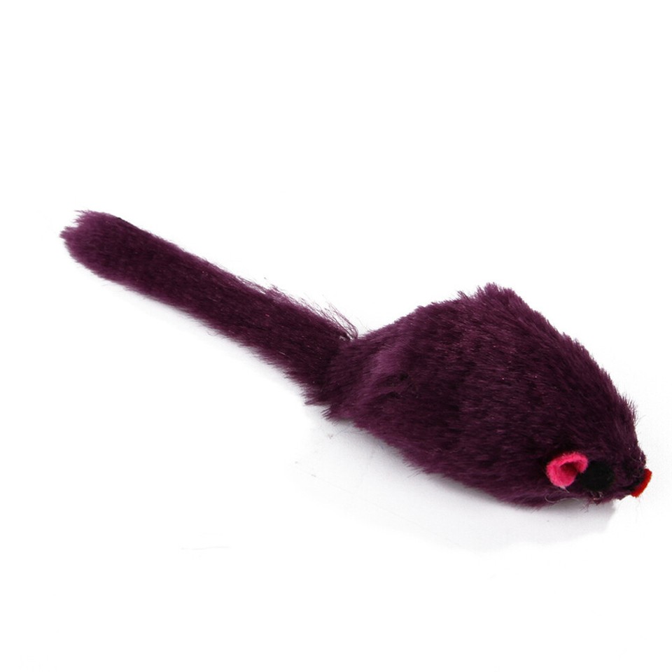 12 Pcs Plush Little Mouse Toy Kitten Toys Cat Stuffed Animal Realistic ...