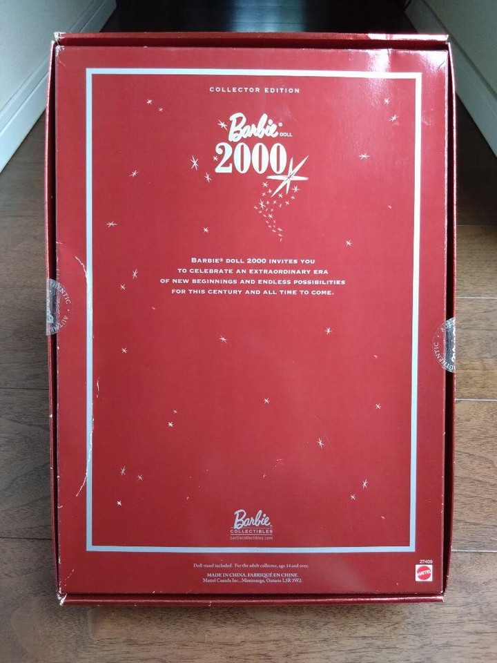 Doll Figure Mattel Barbie Doll 2000 Collector's Edition with Box | eBay