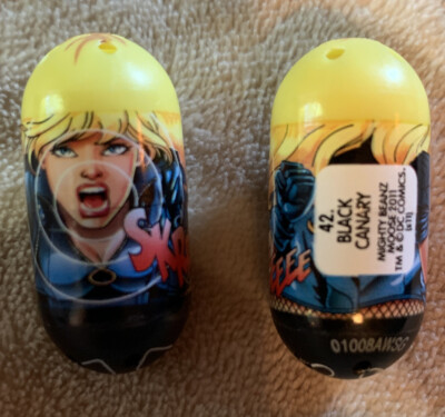 DC Universe Mighty Beanz 42 BLACK CANARY Bean Comics Justice League NEW ...