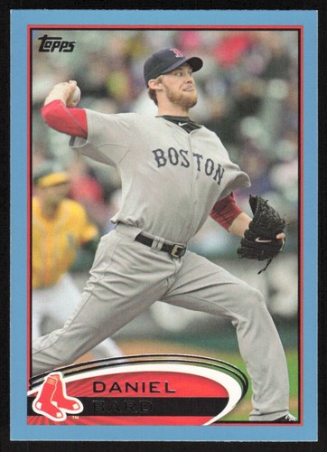 2012 Topps Walmart Blue Daniel Bard #61 Boston Red Sox | eBay