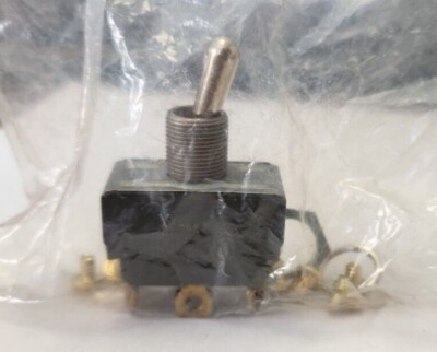 Toggle Switch USA 3A 250VAC, 6A 125VAC, 2.5AL 125VAC w/ Screws in ...