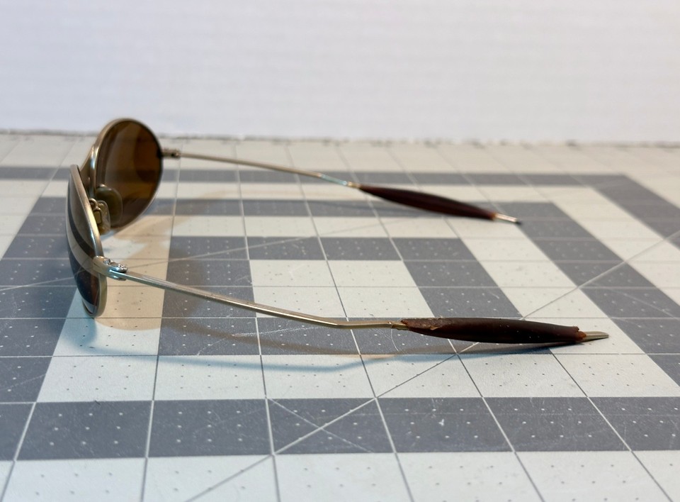 OAKLEY E-Wire (Gen 1) ‘90s Silver Frame w/ Brown Lens VINTAGE ...