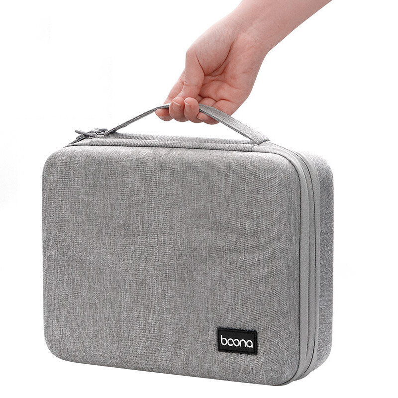 Travel Tablets Cable Accessories Storage Bag Hard Digital Gadget ...