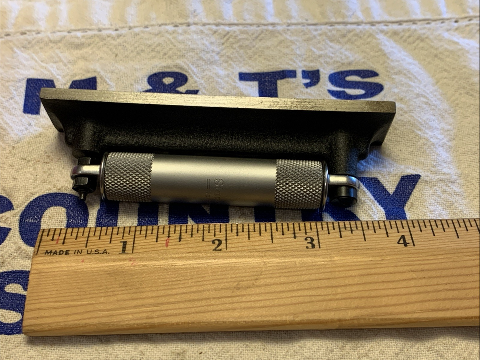 Vintage L.S. Starrett USA Machinist Level w/ Original Box No. 98 "98-4 ...