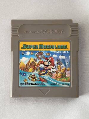Nintendo Game Boy Super Mario Land GB Cartridge Only Gameboy DMG-MLA ...