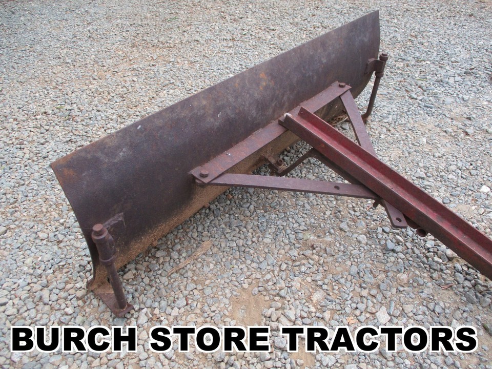 4 Foot Wide Front Push / Leveling Blade for Lawn Tractor or Lawn Mower ...