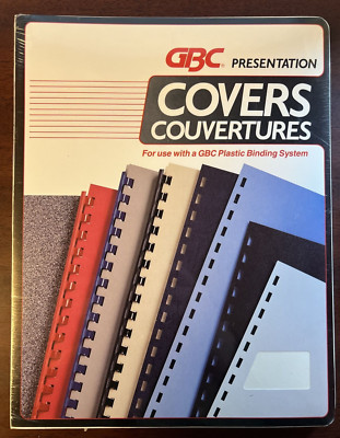 GBC 25 Classic Presentation Binding Covers 8.75 x 11.25 25 sets White ...