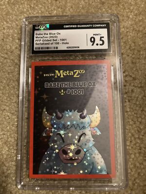 Metazoo PFP Babe The Blue Ox #100/100 | eBay