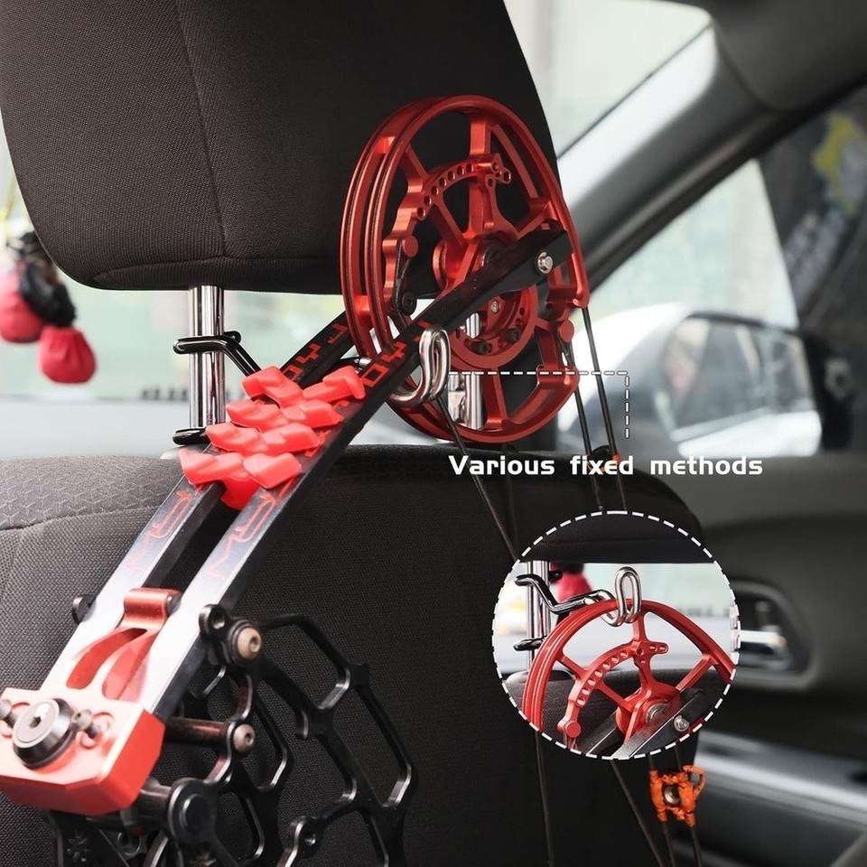 Secure 360 Rotatable Bow Holder for Vehicle Fixed Position During Drive ...