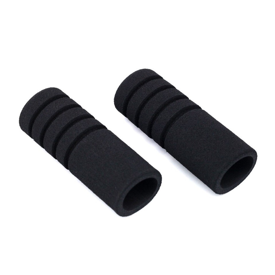 Motorcycle Fit 22mm 7/8'' Anti-slip Handlebar Grips Foam Sponge Grip ...