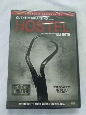 HOSTEL (DVD, 2006, Unrated Widescreen Cut) NEW Sealed Free Shipping ...