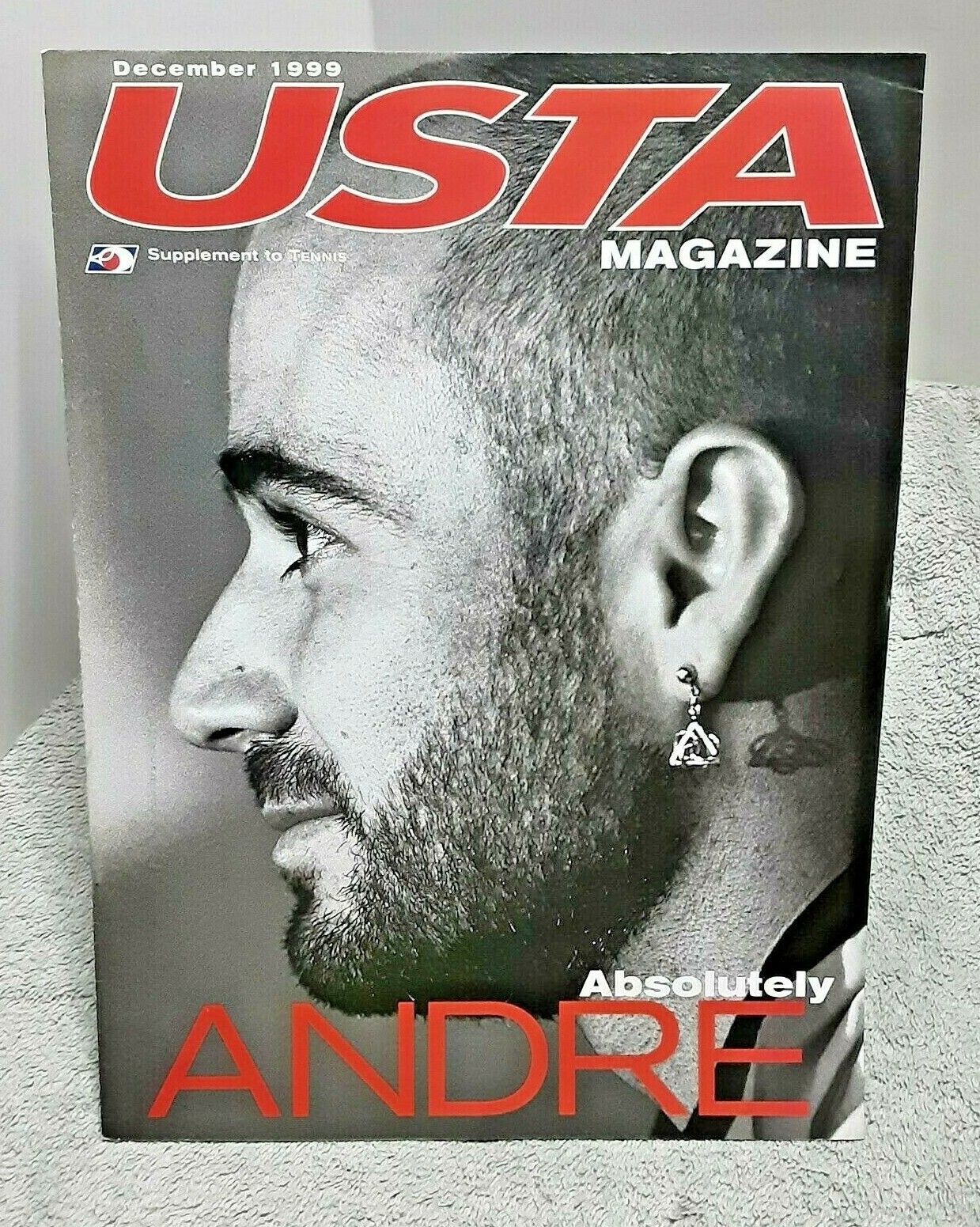 USTA Tennis Magazine December 1999 Andre Agassi | eBay