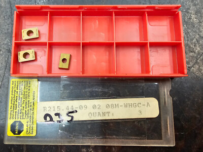 Qty 3 Sandvik R215 R215.44-090208M-WHGC-A 235 Grade Carbide Inserts | eBay