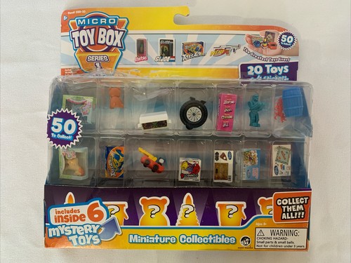 Worlds Smallest Micro Toy Box TB2 Series 1 Mini Collectibles 20 Pack | eBay