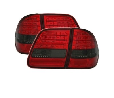 set rear lights LED for MERCEDES S210 CLASS E wagon 1996-2003 red VT446 ...