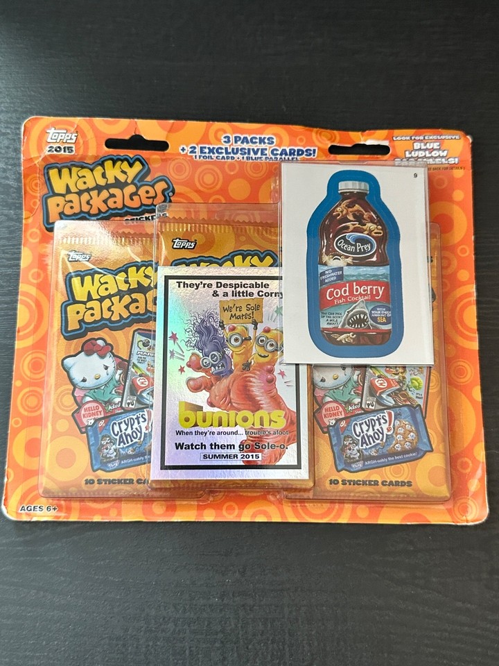 TOPPS WACKY PACKAGES 32 Card Set x2 Sealed Lot | eBay