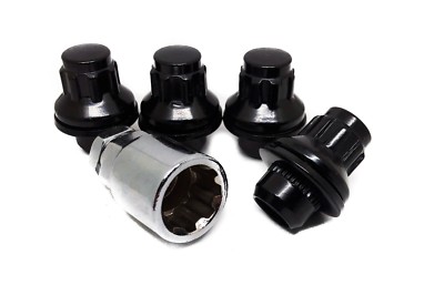 Black Factory Wheel Locks Toyota Tacoma Prius Camry OEM replacement ...