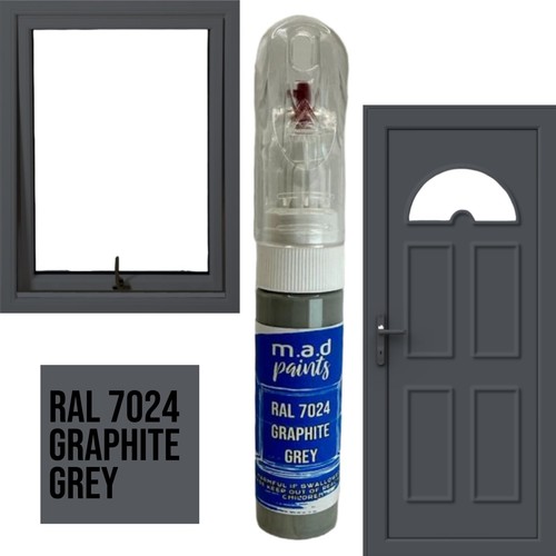 RAL 7024 Graphite Grey UPVC Window Door Frame Touch Up Paint Scratch ...
