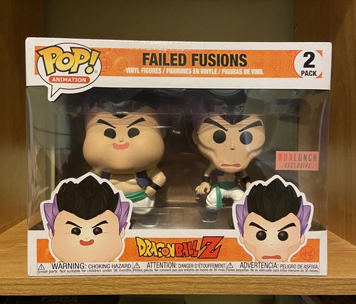 Funko Pop Dragon Ball Z Failed Fusions Gotenks 2-Pack Box Lunch Exc ...