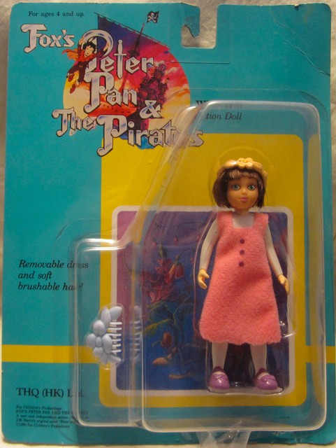 Fox's Peter Pan and The Pirates Wendy Action Figure THQ Toys 1991 for ...