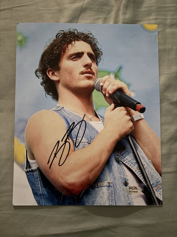 Benson Boone Signed Autographed 8x10 Photo Psa DNA Coa | eBay