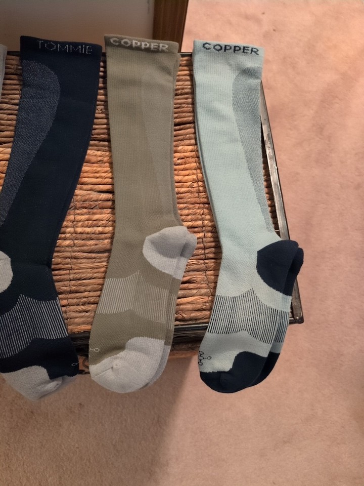 Tommie Copper OTC Socks - Large 4 Pairs Free Ship | eBay
