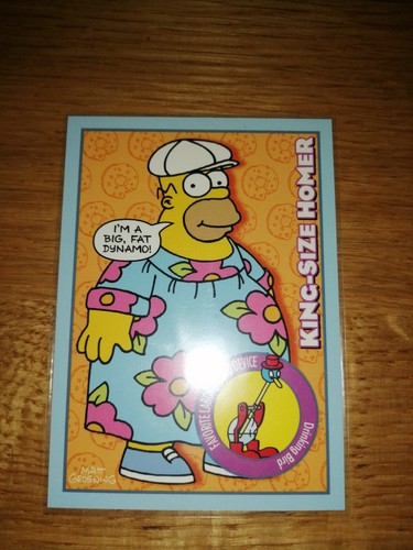 The Simpsons Trading Cards Inkworks Promo P1 Les Simpson Cartes 2001 | eBay