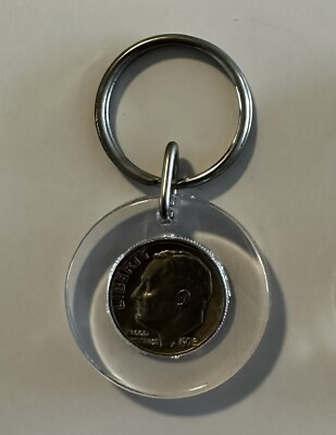 Acrylic Franklin D. Roosevelt (FDR) Dime Keychain (1978, 1979, & 1988 ...