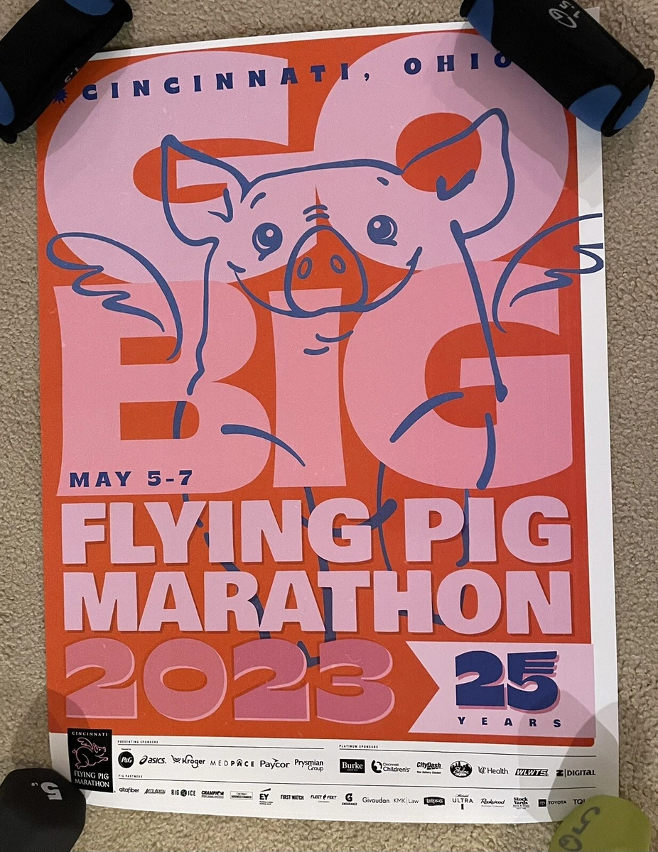 Flying Pig Poster
