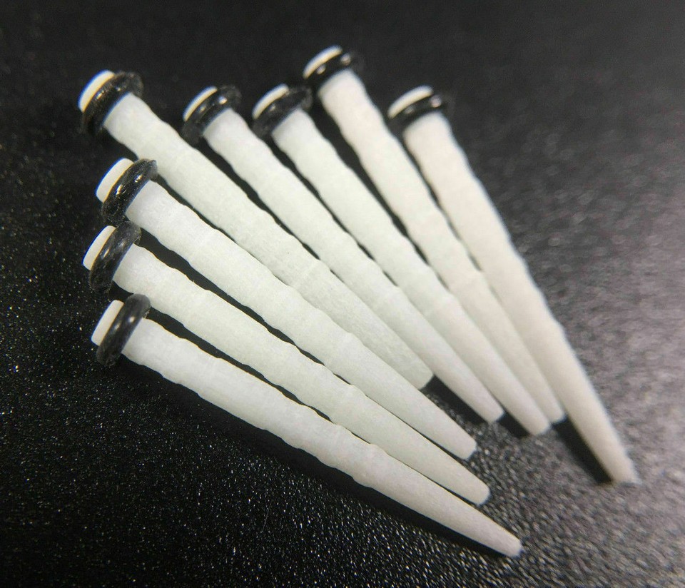 100pcs Dental Fiber Post Teeth Restorative Quartz Screw Posts 1.2/1.4/1 ...