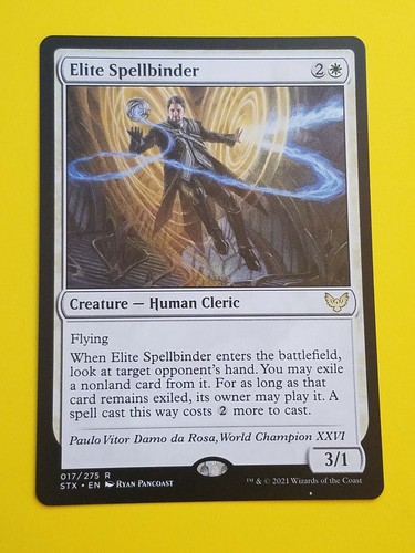 Elite Spellbinder Magic The Gathering Strixhaven Rare White | eBay