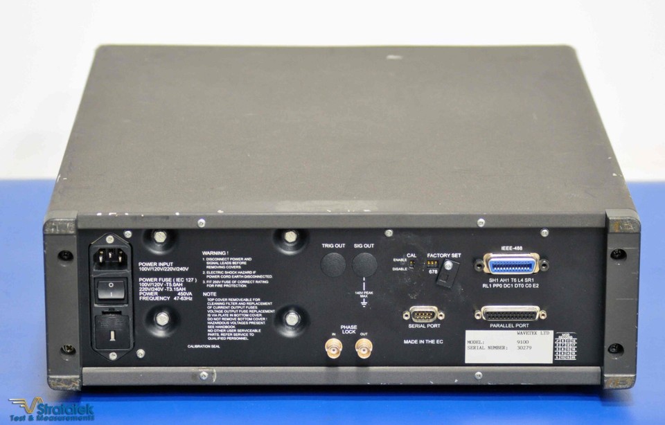 Wavetek Fluke 9100 Multifunction Calibration System Datron 9100 ...