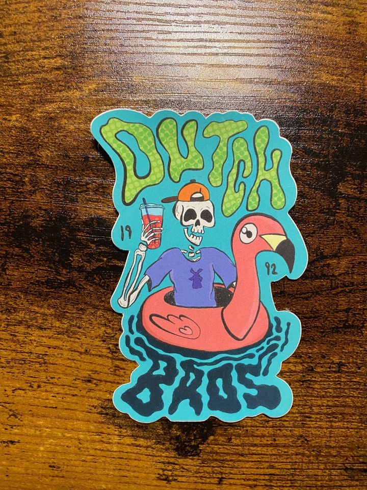 Dutch Bros Coffee Sticker Lot Free Shipping 2021-2025 | eBay