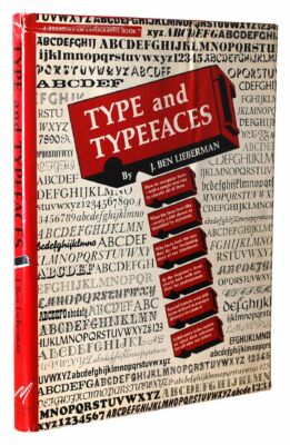 J Ben Lieberman / TYPE AND TYPEFACES 1978 | eBay