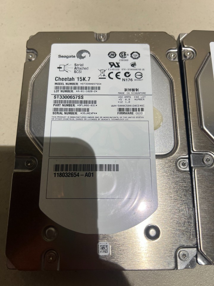 ST3300657SS 300GB 15K 3.5" SAS 6GB/s HDD | eBay