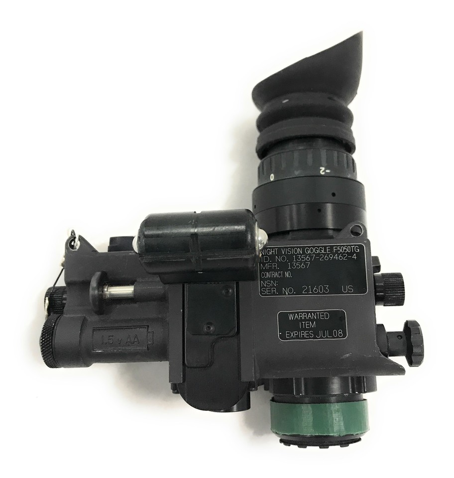 ITT AN/PVS-23 F5050TG 3rd Generation Night Vision Goggles w/ F9800TG ...