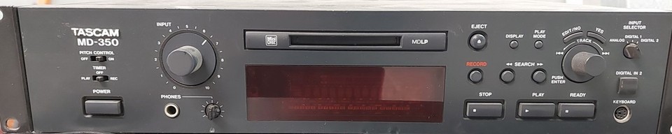 Tascam MD-350 Mini Disk Player/Recorder | eBay UK