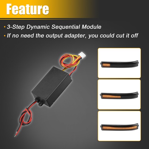 Universal Pack (2)Tail LED Turn Signal Light Sequential Dynamic Module ...