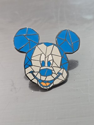 MICKEY MOUSE HEAD FACE MOSAIC Character SERIES OLDER Disney PIN 5958 | eBay