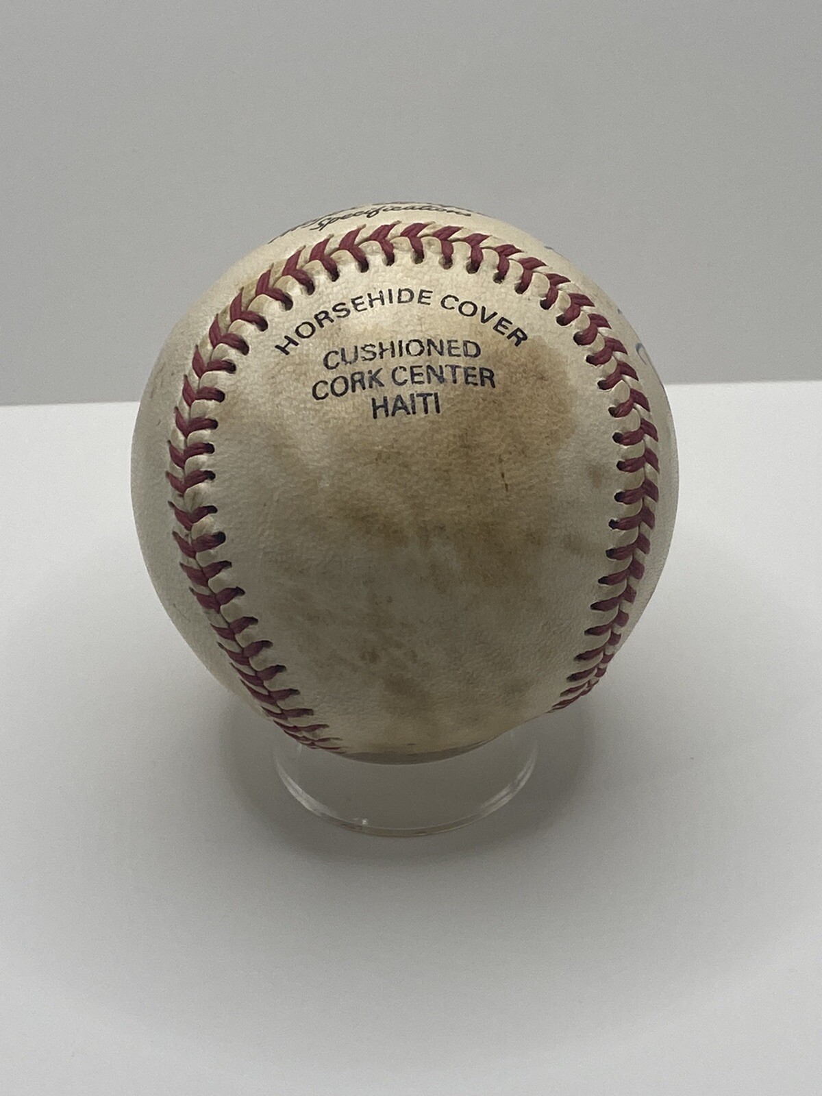 George Steinbrenner Autographed Wilson Baseball RARE INSCRIPTION JSA ...